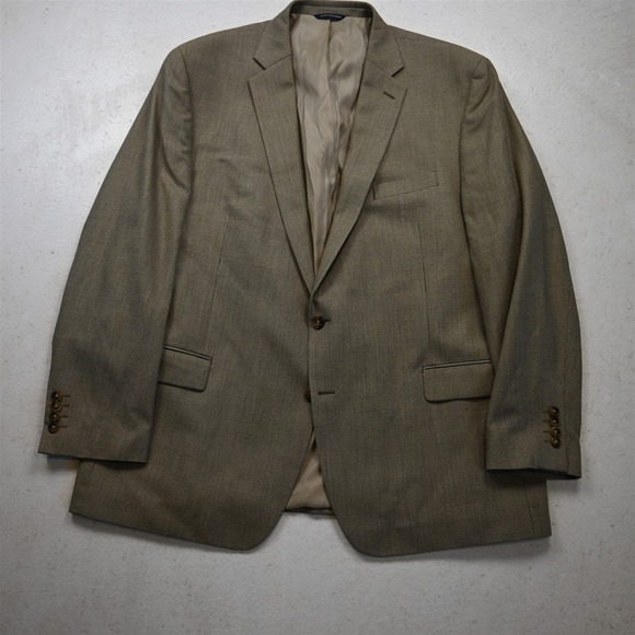 Ralph Lauren | Suits & Blazers | Ralph Lauren 5l Brown Nailshead Silk ...